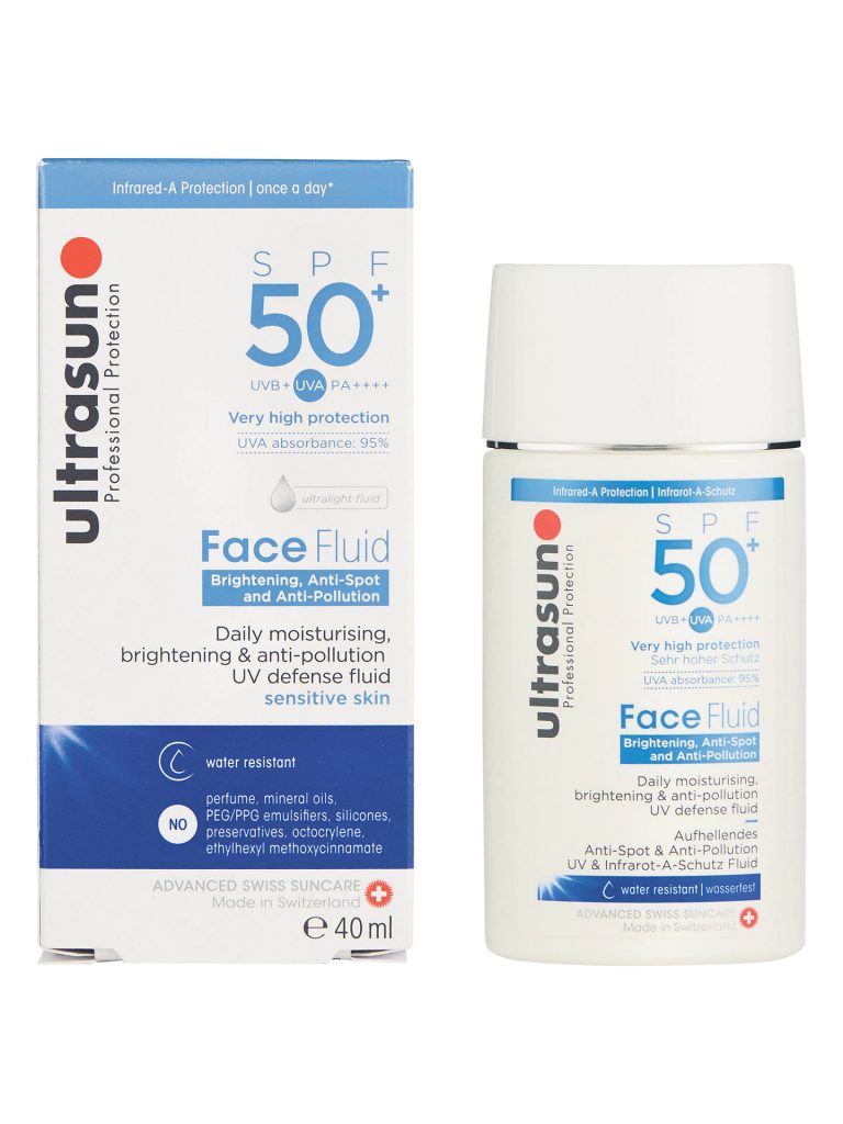 Ultrasun Daily Face Fluid Antipollution Spf 50 Secrets In Beauty
